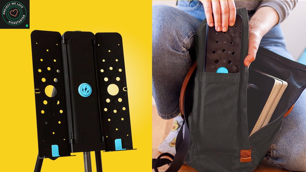 The lightest ultra-portable music stand. Ever. Wee Stand. - Backercrew