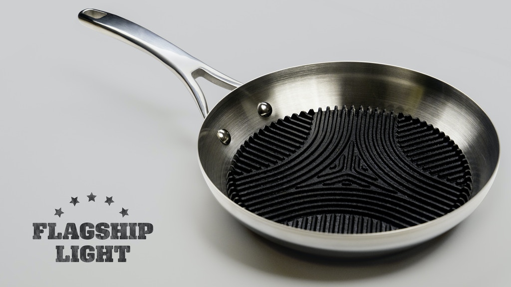 Flagship Light: convert any skillet into cast iron grill - Backercrew