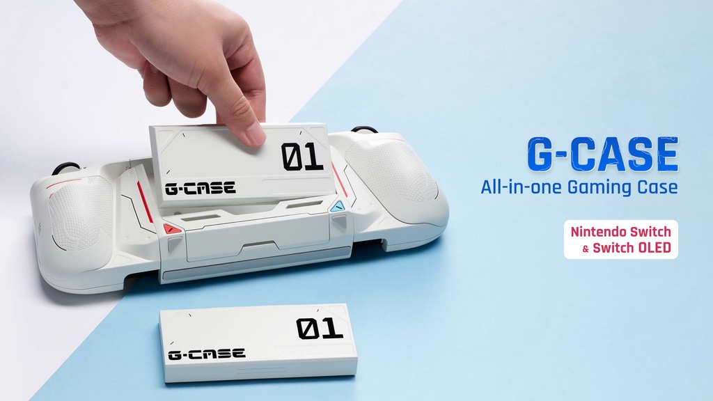 G-Case: All-In-One Gaming Case for Nintendo Switch & OLED - Backercrew