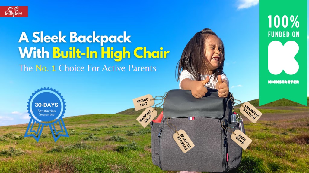 5-in-1 Backpack Solution For Active Parents - Backercrew