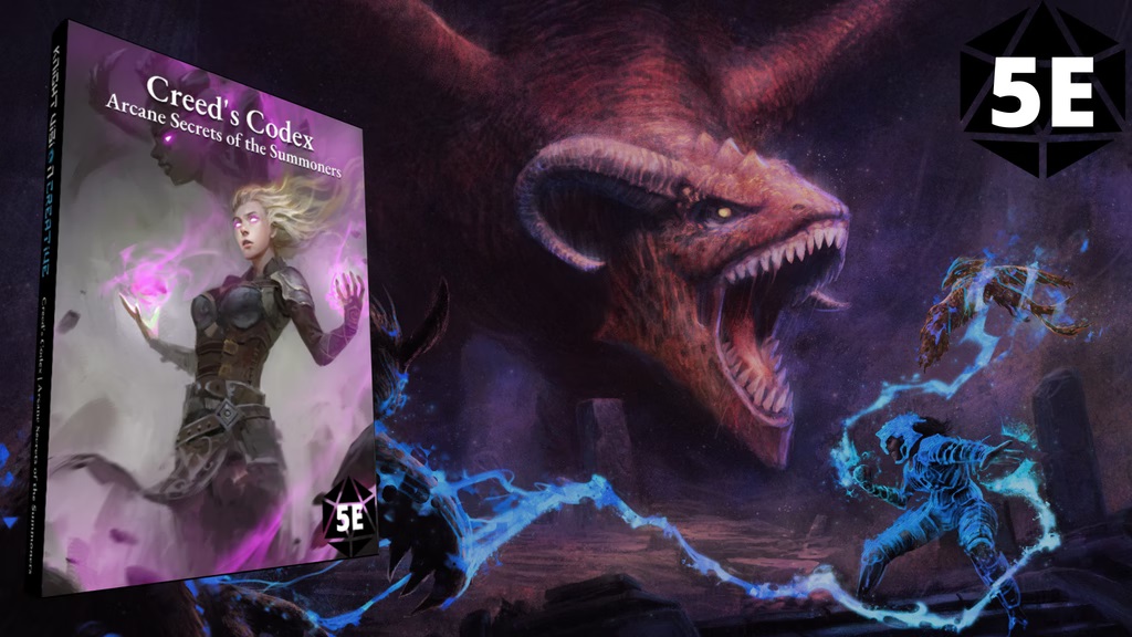 Creed’s Codex: Arcane Secrets of the Summoners (5E) - BackerCrew