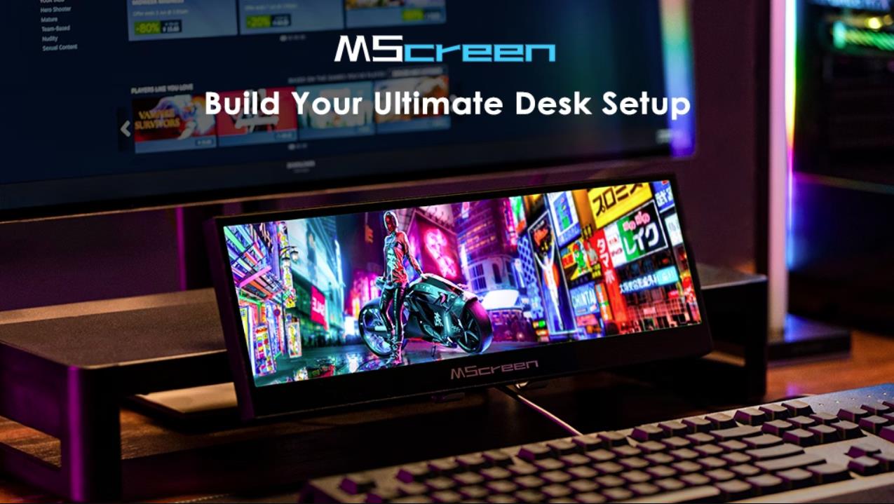 MScreen- An Ultra-wide Screen Offers More Room for Multitask - Backercrew