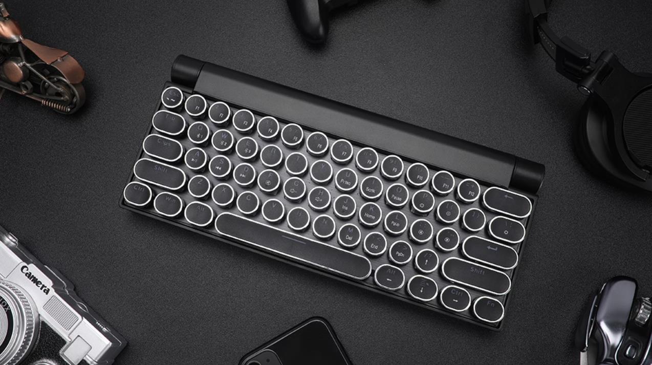 K618 Mechanical Keyboard: Wireless Charger & 3 Connections - Backercrew