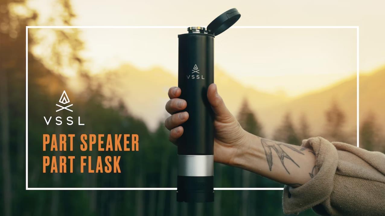 VSSL Insulated Flask with Bluetooth® Speaker - Backercrew