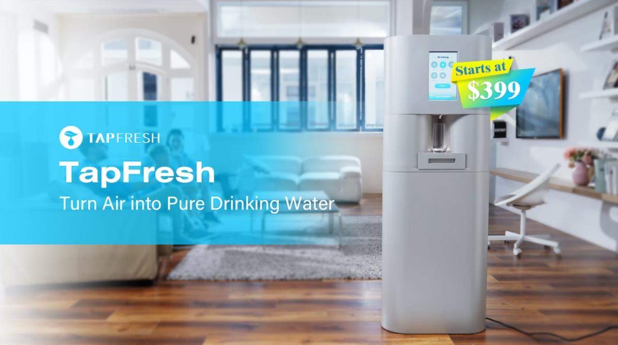 TapFresh: Turn Air into Pure Drinking Water - BackerCrew
