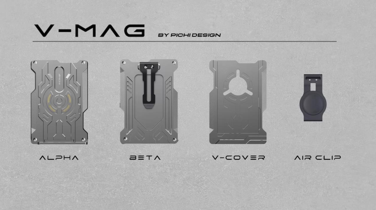 V-MAG Modular Combination Card Holder System - Backercrew