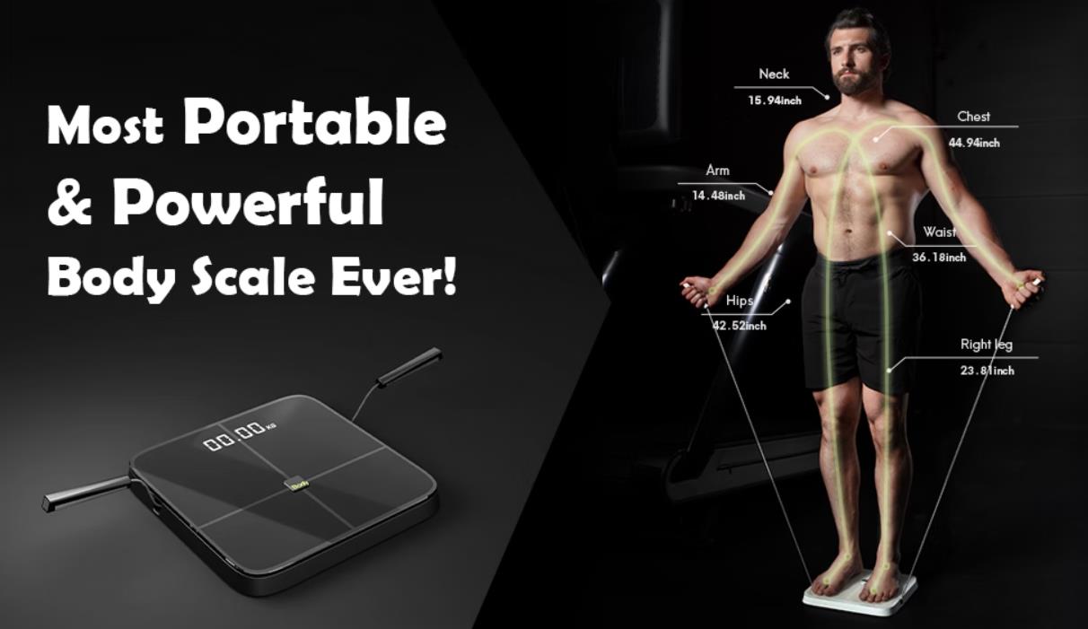 BodyPedia: Most Powerful & Portable Body Composition Scale - Backercrew