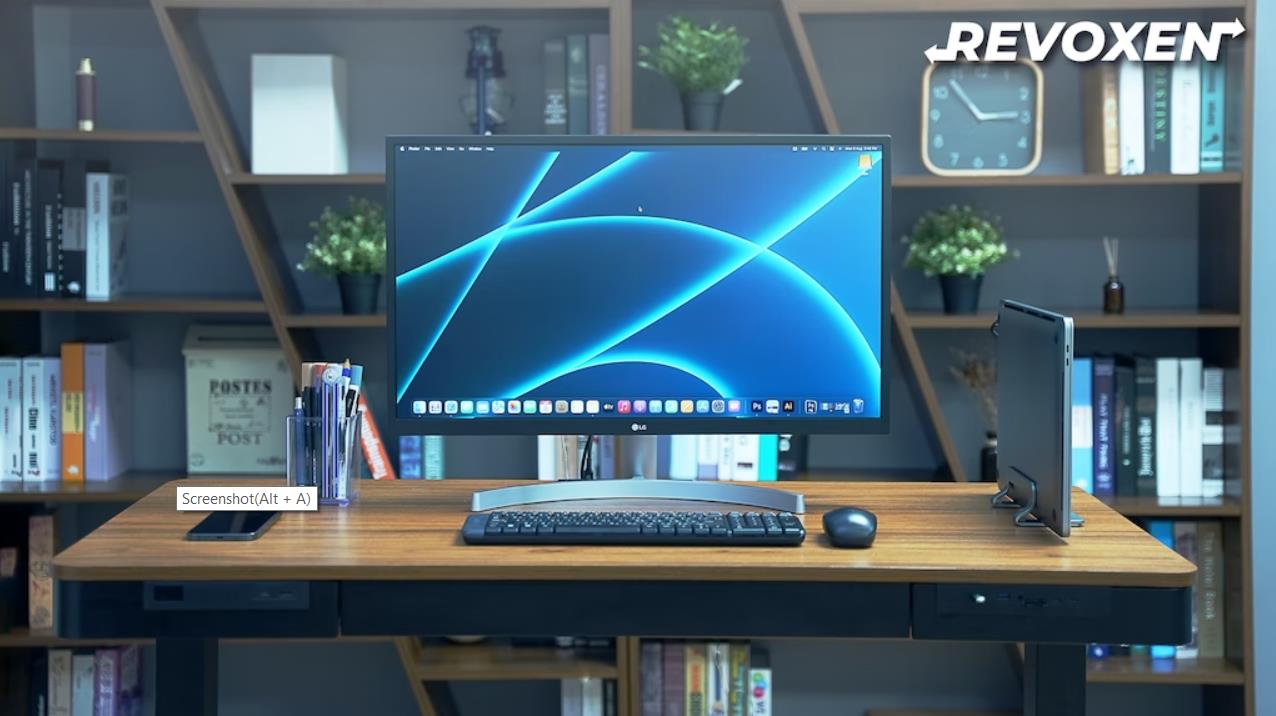 REVOXEN: 17-in-1 Standing Desk With Dock & SSD Enclosure - BackerCrew