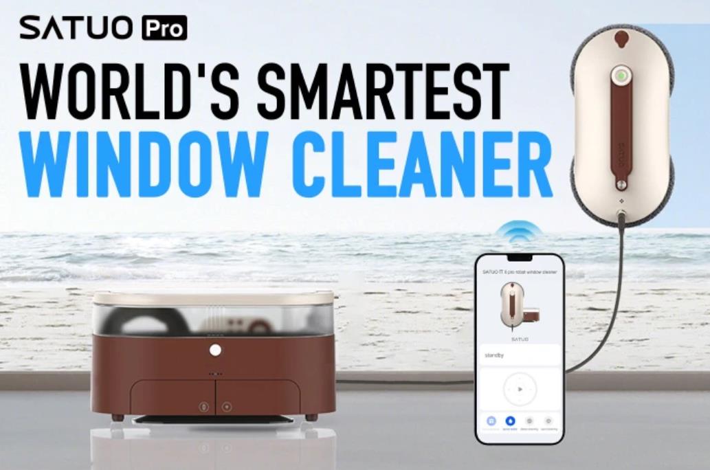 SATUO Pro: World’s Smartest Window Cleaner - BackerCrew