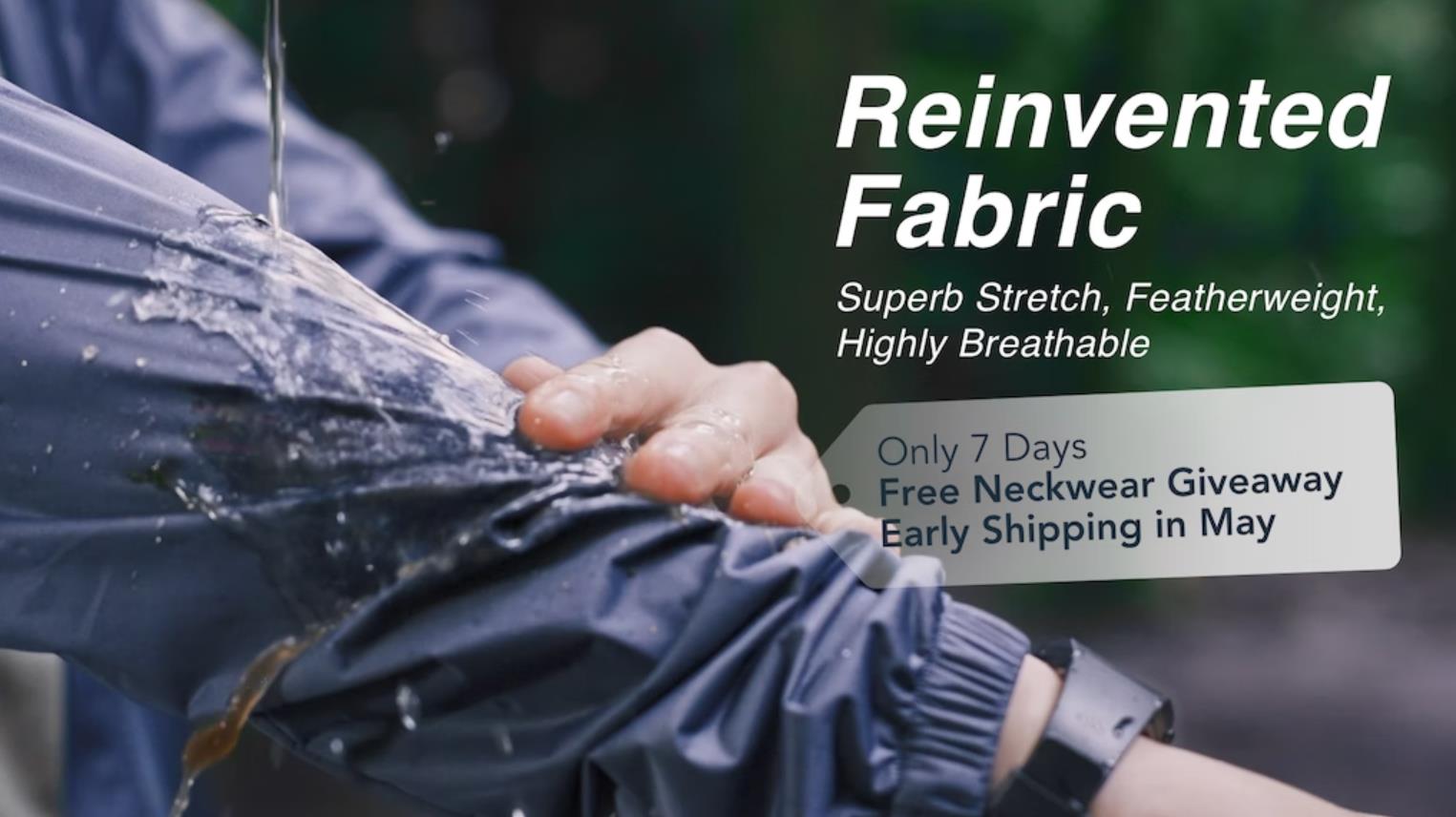 Simurgh Ultima Windbreaker | All-Weather Protection Jacket - BackerCrew