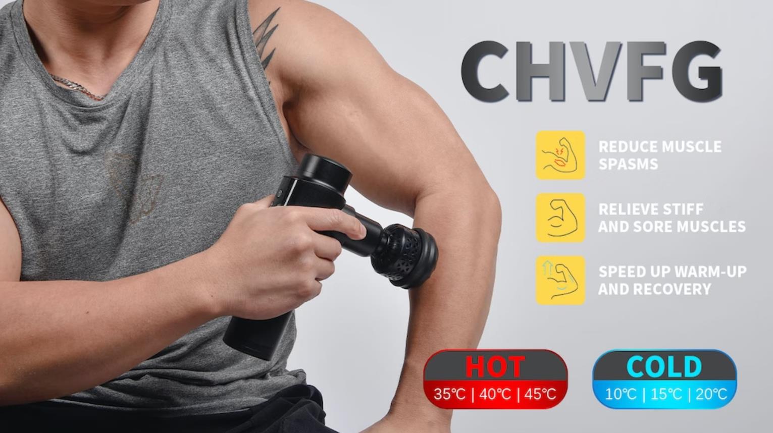 CHVFG:The 3-in-1 Versatile Fascia Gun for Everyone - Backercrew
