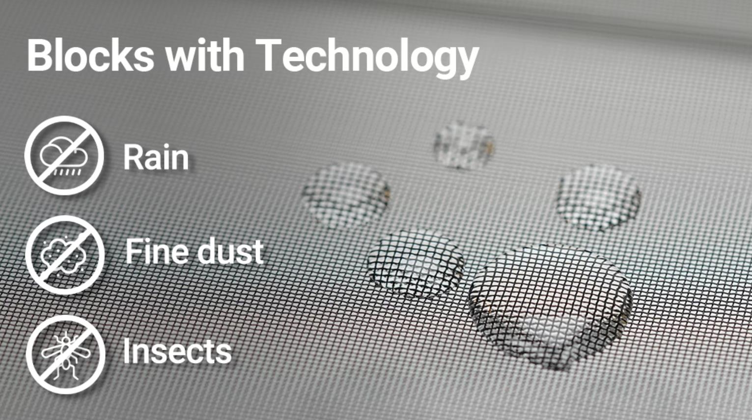 All-in-one COBWEB Window Screen blocks rain and 99% insects - Backercrew