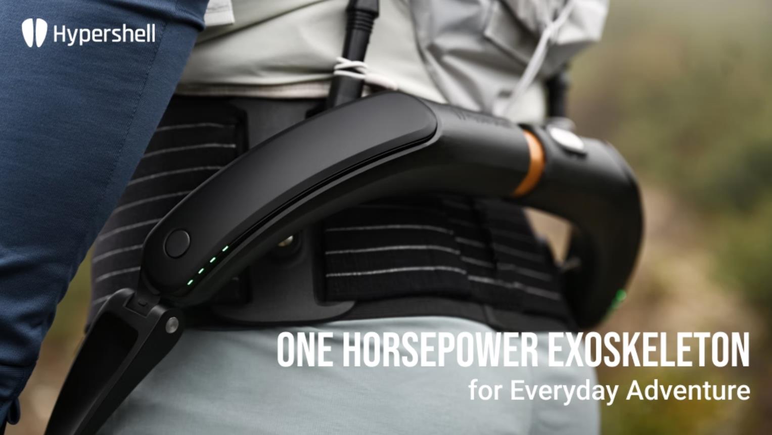 Hypershell: 1 Horsepower Exoskeleton for Everyday Adventure - Backercrew