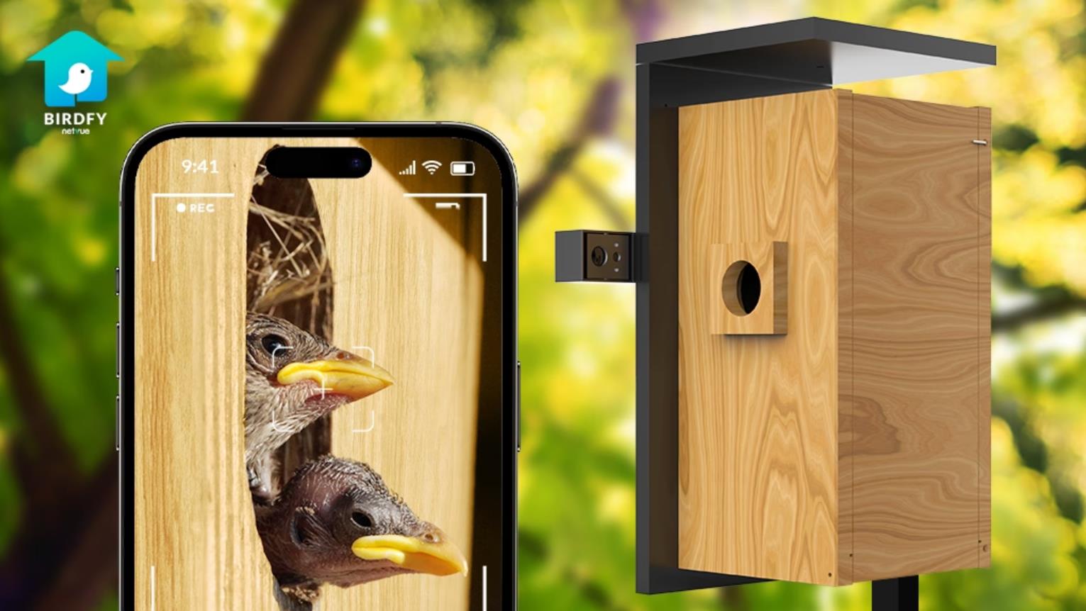 Birdfy Nest: A Dual-Camera Smart Bird House - Backercrew