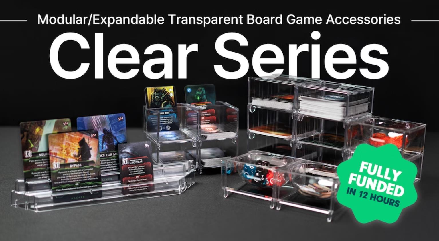 Clear Series: Boardgame Essentials: Infinite Possibilities - Backercrew