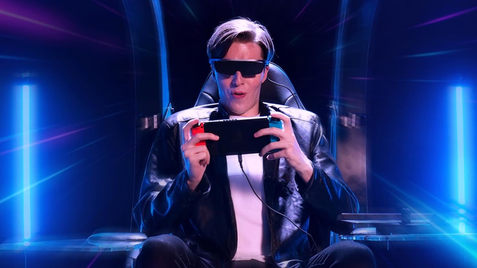 EM3 Ether: 9mm Super-Thin VR Glasses for Gaming and Movies - Backercrew