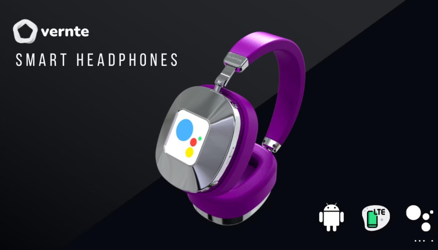 Vernte: Noise Canceling Smart Headphones. - Backercrew