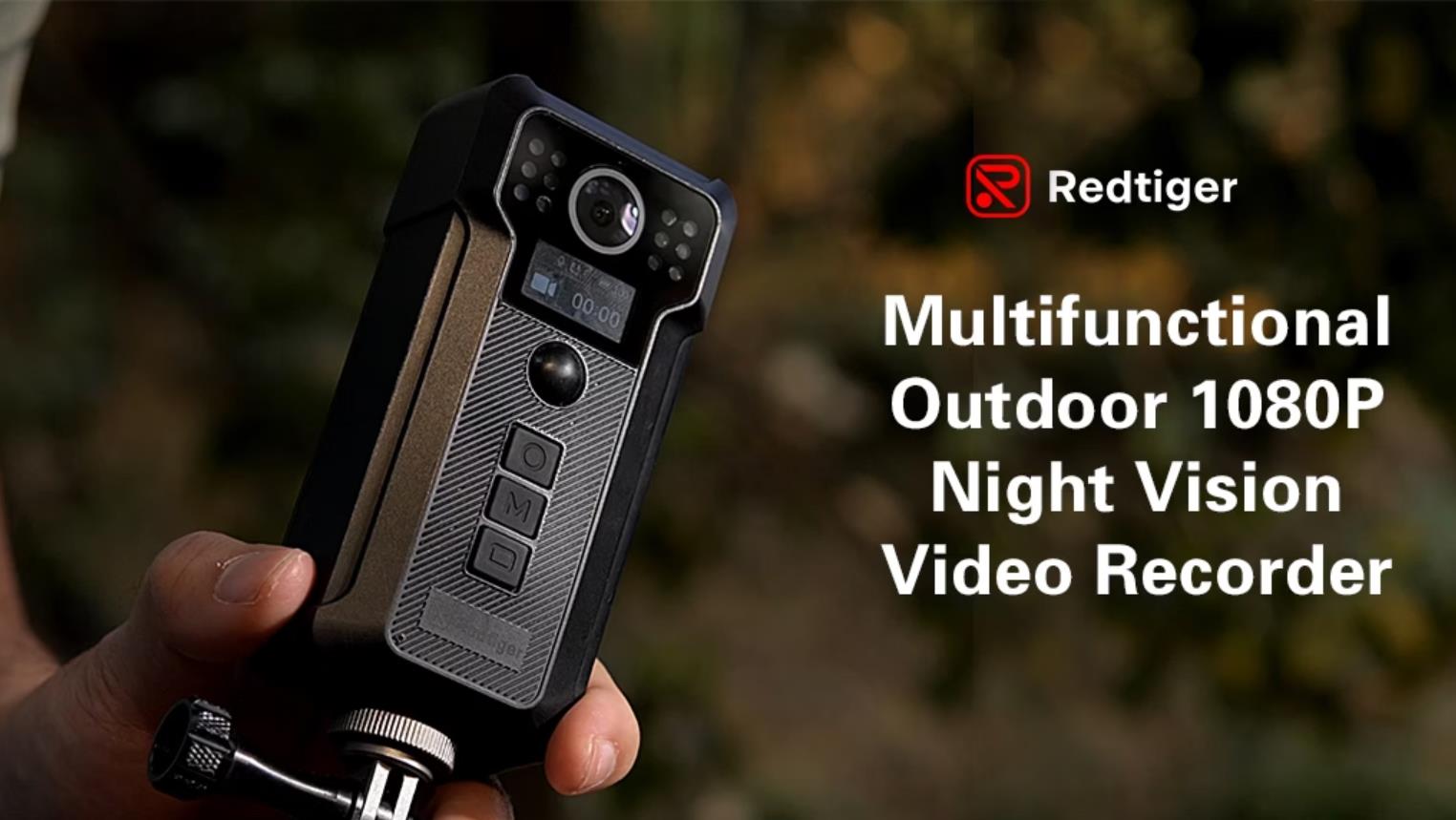 Multifunctional Outdoor 1080P Night Vision Video Recorder - BackerCrew