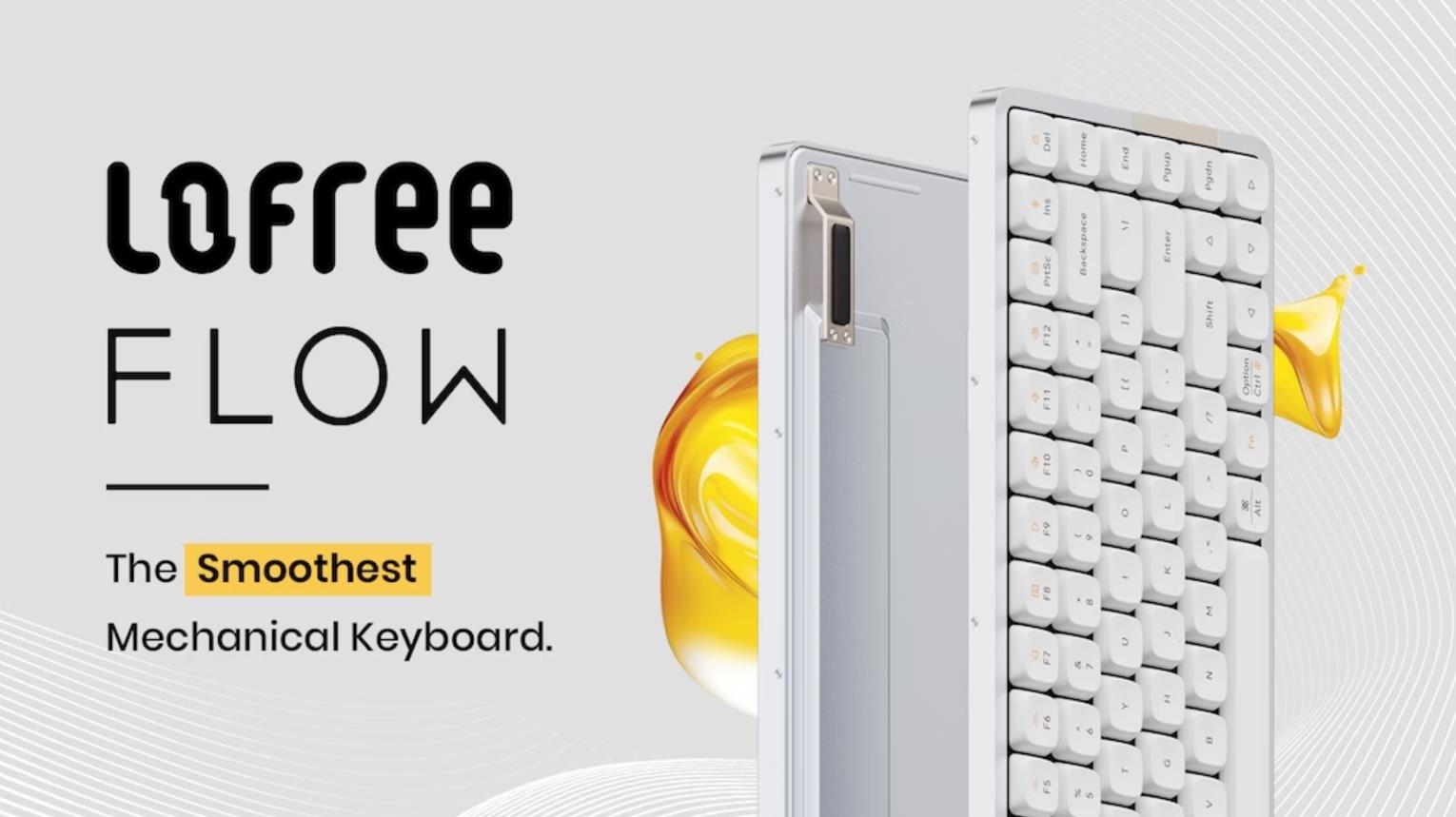 Lofree Flow, the Smoothest Mechanical Keyboard - Backercrew