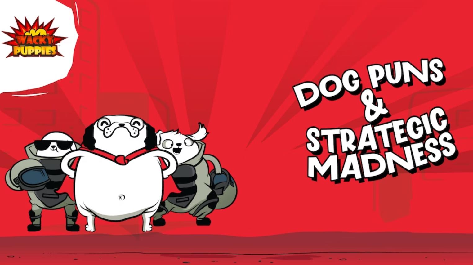 Wacky Puppies: Strategic Card Game With Dog Puns - BackerCrew