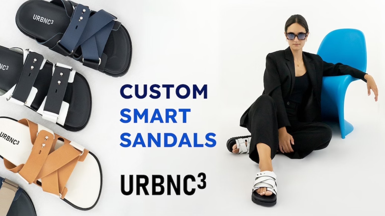 URBNC3 Custom Smart Sandals – 3D Printed Footwear Revolution - Backercrew