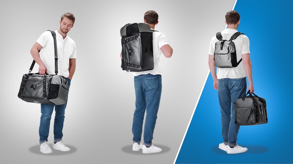 SwitchUP: The Convertible Duffel Bag w/ Detachable Backpack - Backercrew