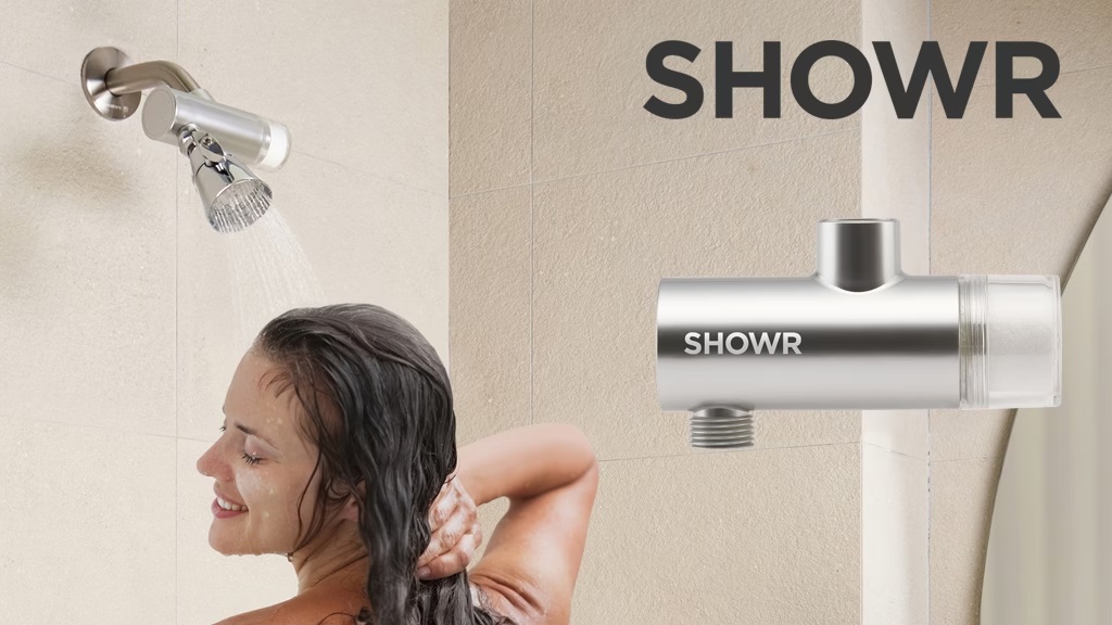 SHOWR: Advanced Korean NSF42 Filter for Pure, Clean Showers - BackerCrew