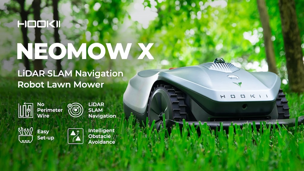 Neomow X: The Ultimate LiDAR SLAM Robot Lawn Mower - BackerCrew