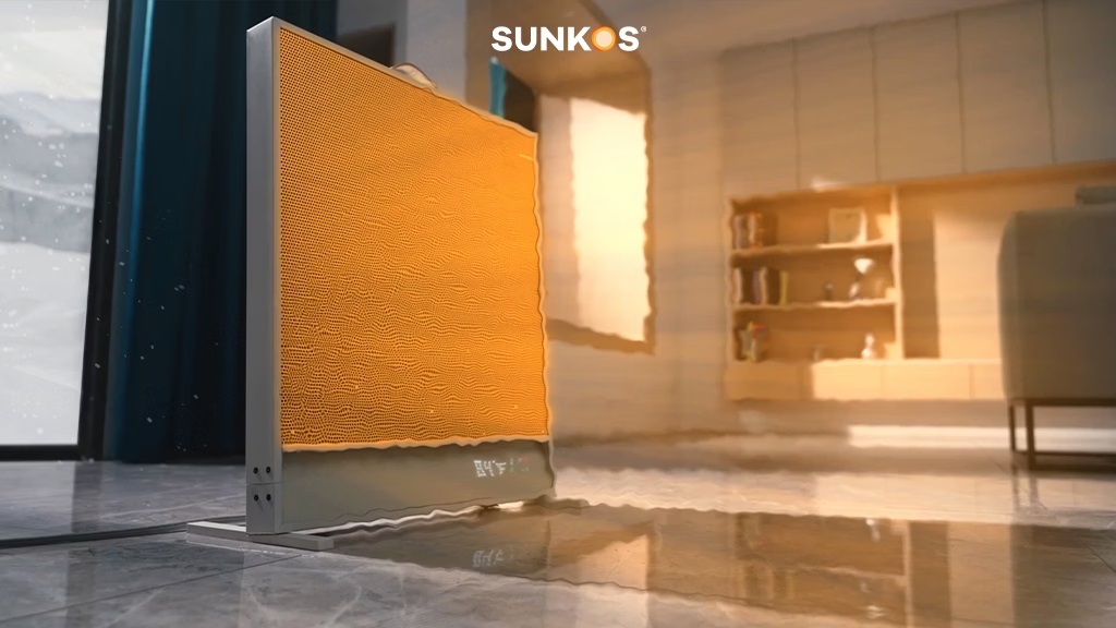 SUNKOS Heater: Fast Sunny Warmth by Far-Infrared Innovation - Backercrew