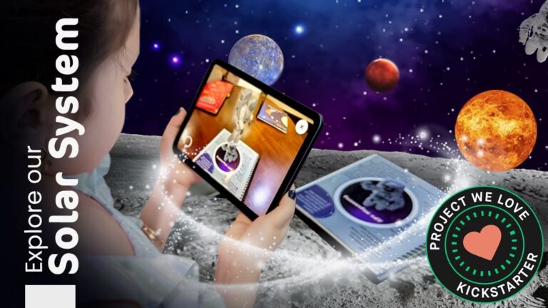 A Journey through the Solar System with Augmented Reality - Backercrew