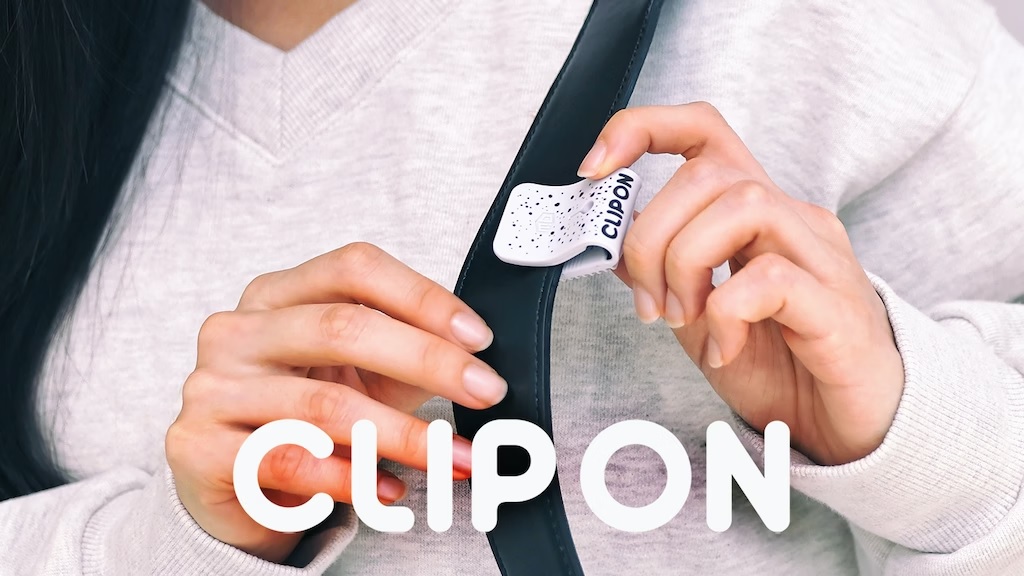 CLIPON – Non Slip Bag Strap Clip - BackerCrew