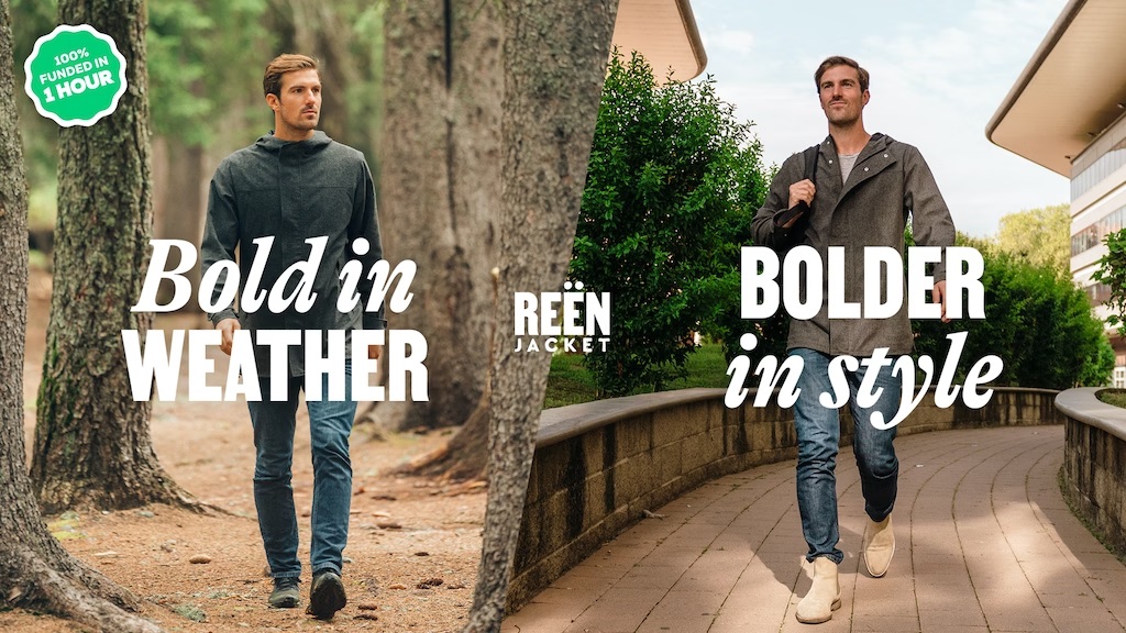 Reën: Sustainable Luxury Waterproof Jackets - Backercrew