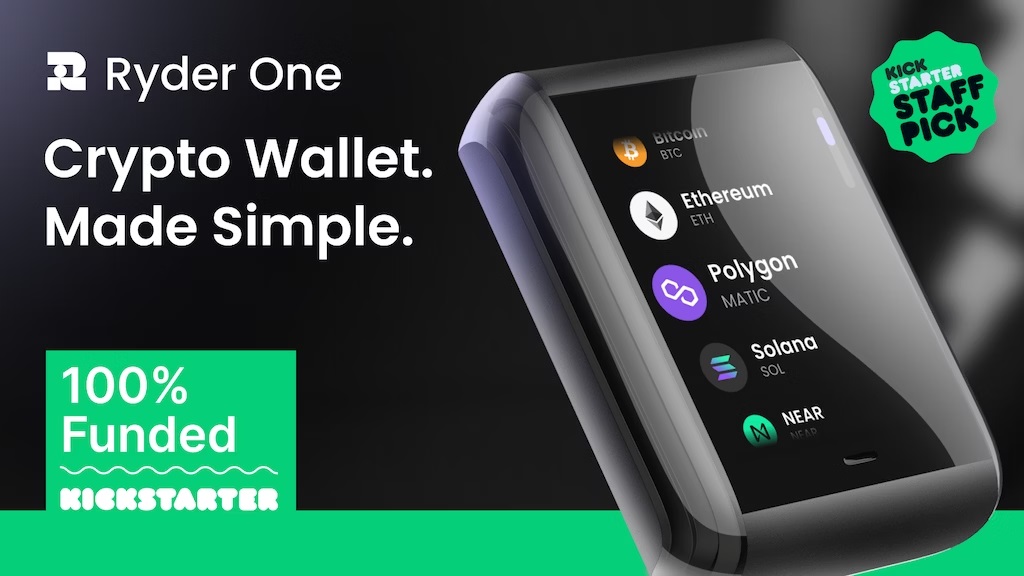 Ryder One: Stress-Free Crypto Wallet With Easy Recovery - Backercrew