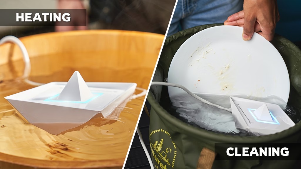 Hassle & Hazard-Free Water Heating For the Outdoors - Backercrew