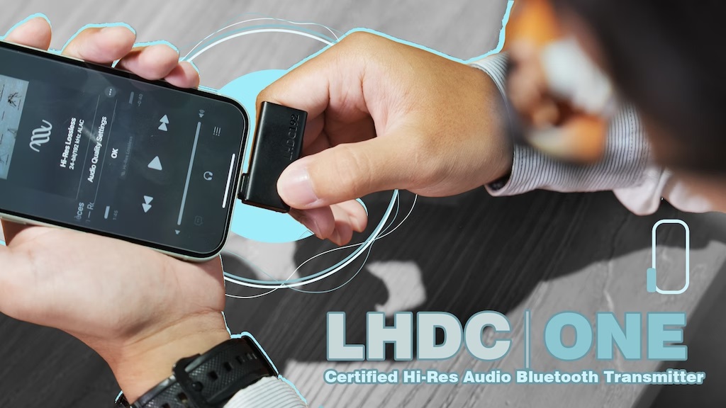 LHDC ONE: Certified Hi-Res Audio Bluetooth Transmitter - Backercrew