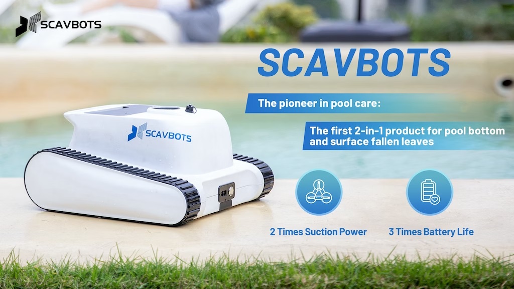 ScavBots: Your All-in-One Robotic Pool Cleaner! - Backercrew
