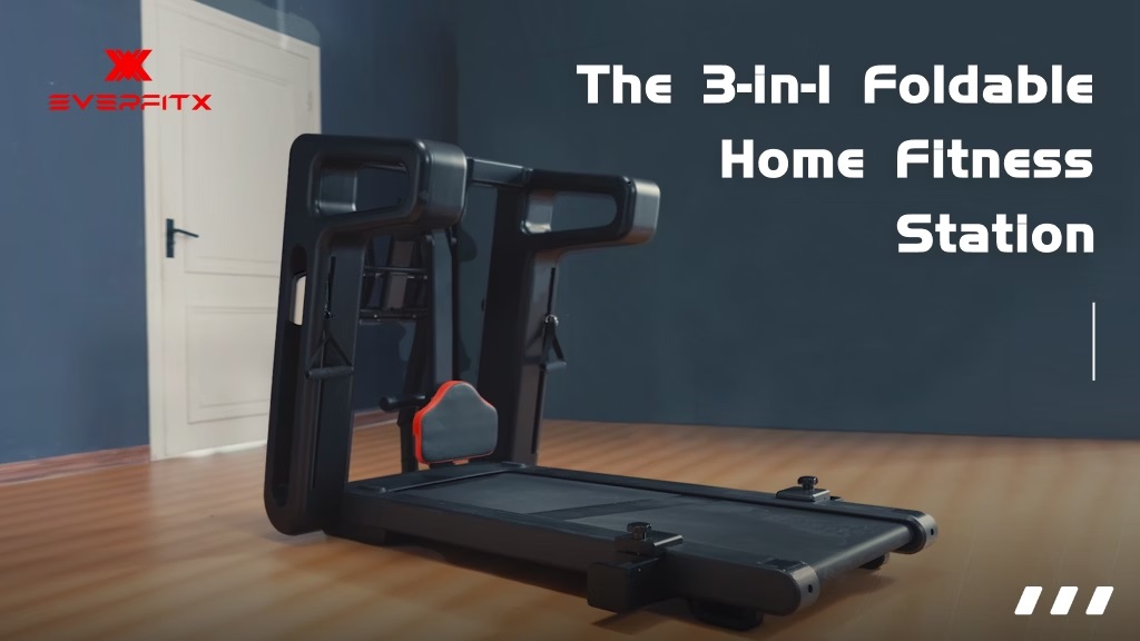 EverFitX: The 3-in-1 Foldable Home Fitness Station - Backercrew
