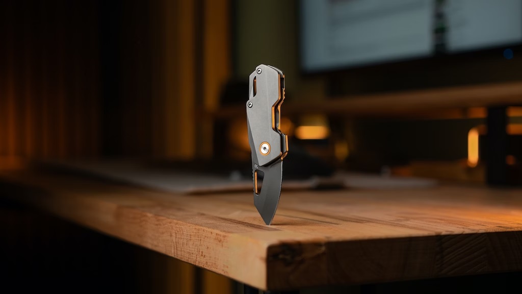 RZE HexEdge (Ti.) Microblade. Your everyday carry companion. - Backercrew