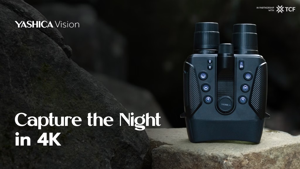 YASHICA Vision binocular night vision: Capture Night in 4K - BackerCrew