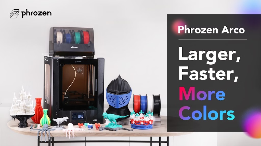Phrozen Arco 3D Printer – Larger, Faster, More Colors - Backercrew