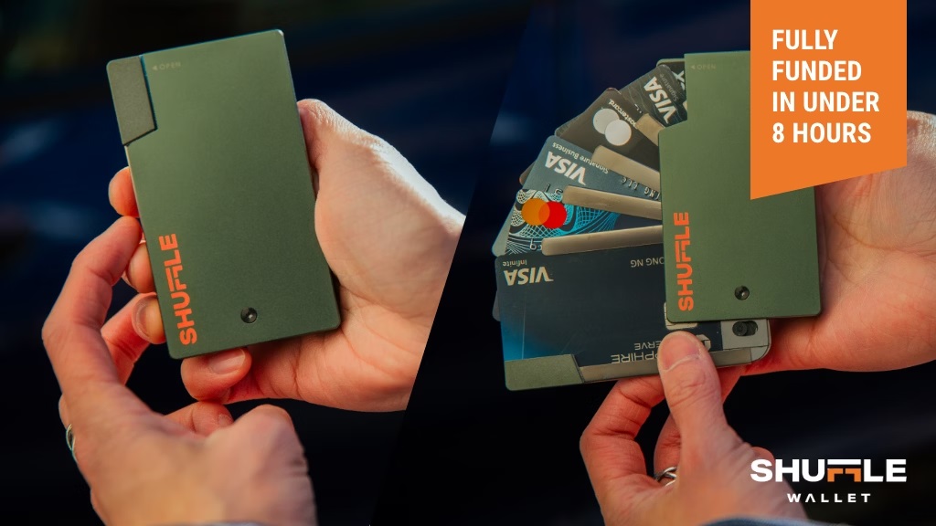 Shuffle Wallet: The Smart Solution to Common Wallet Woes - Backercrew