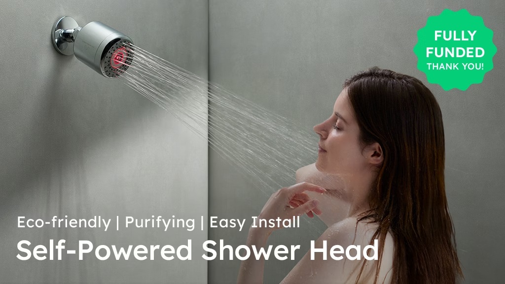 UNG : World’s First Self-Powered Purifying Shower Head - Backercrew