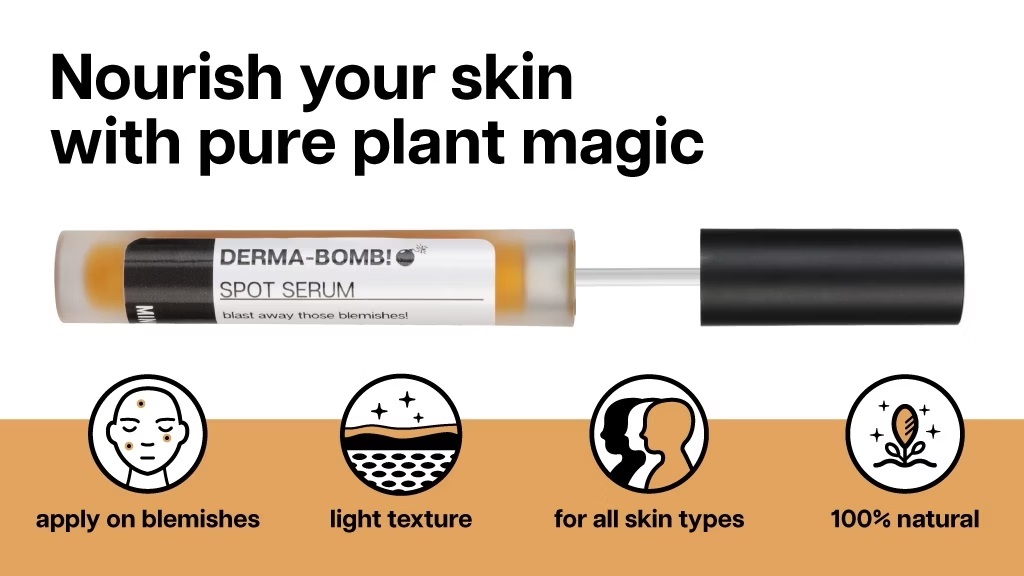 Derma BOMB! | nourish your skin with pure plant magic - Backercrew