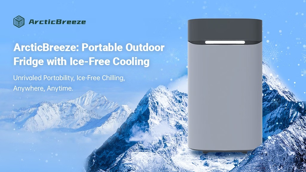 ArcticBreeze: Ice-Free Portable Outdoor Cooling Solution - Backercrew