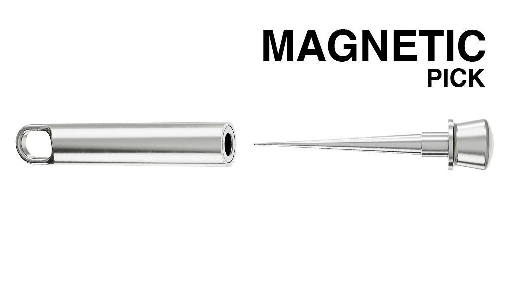 MagPick – Magnetic Multi-use Titanium Pick - Backercrew