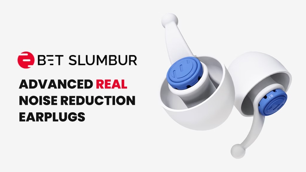 BET SLUMBUR Advanced Real Noise Reducing Earplugs - BackerCrew