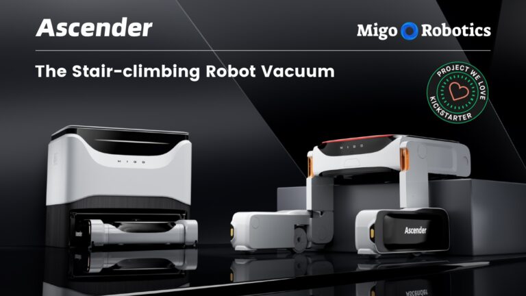 MIGO Ascender – The Stair-Climbing Robot Vacuum - BackerCrew