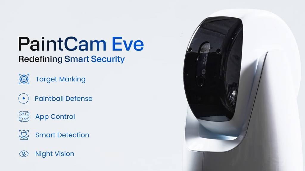 PaintCam:Face recognition & Paintball firing security system - Backercrew