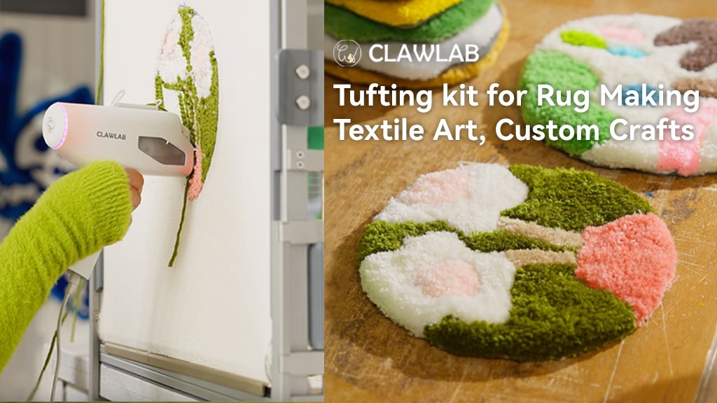 CLAWLAB: Tufting Kit for Rug Making, Custom Crafts, Artworks - Backercrew
