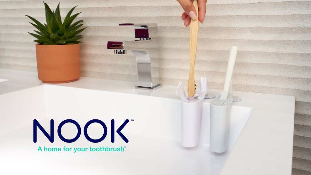 NOOK: The Simplest, Most Hygienic Toothbrush Holder - Backercrew